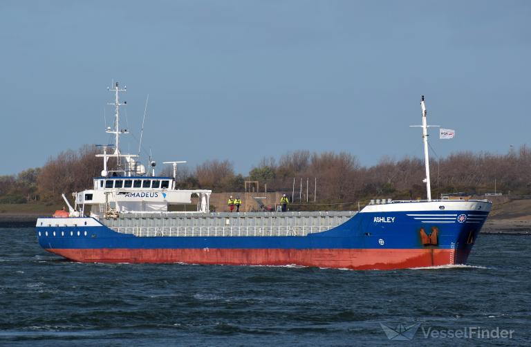 ASHLEY, General Cargo Ship - Details and current position - IMO 9201944 ...
