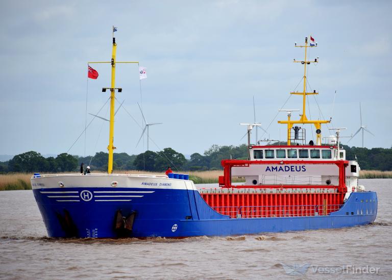 AMADEUS DIAMOND, General Cargo Ship - Details and current position ...