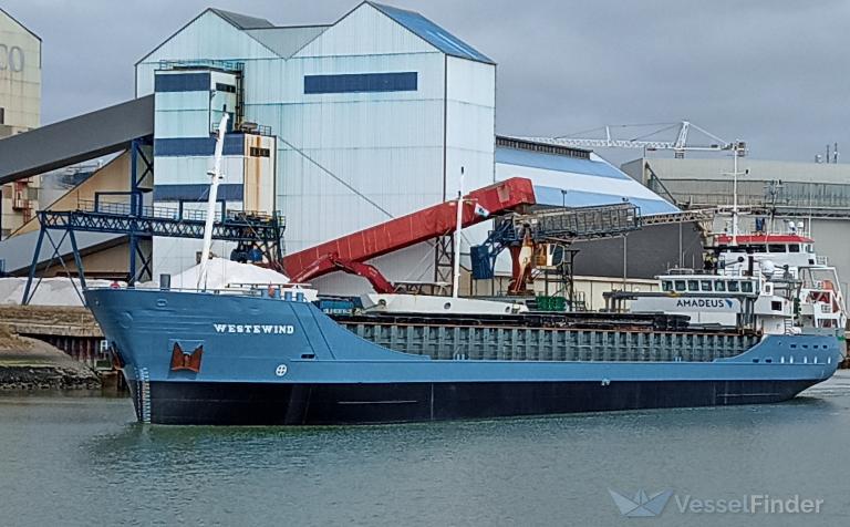 WESTEWIND, General Cargo Ship - Details and current position - IMO ...