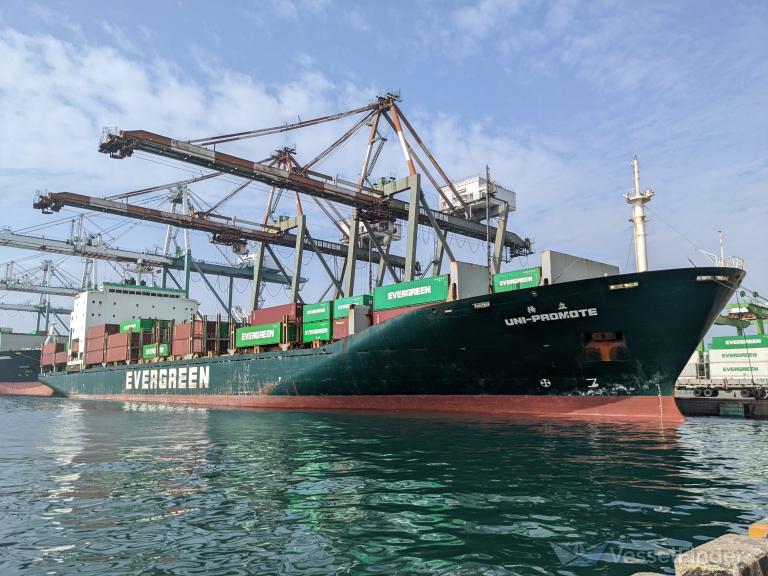 UNI-PROMOTE, Container Ship - Details and current position - IMO ...