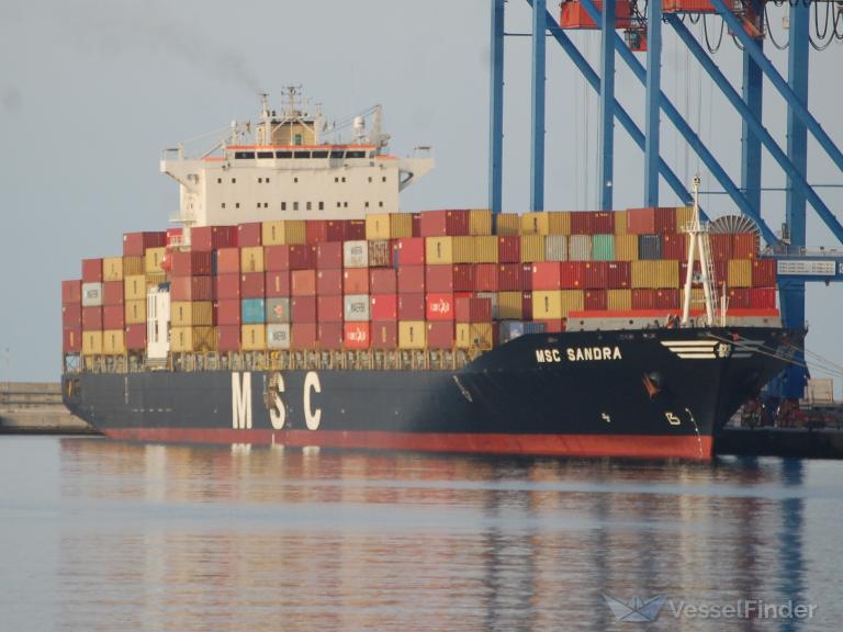 MSC SANDRA, Container Ship - Detalles del buque y posición actual - IMO 9203954 - VesselFinder