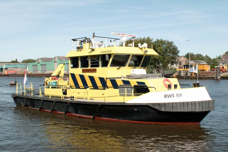 RWS 59, Utility Vessel - Details and current position - IMO 9205380 ...