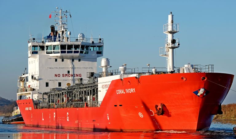 CORAL IVORY, LPG Tanker - Details and current position - IMO 9207039 ...