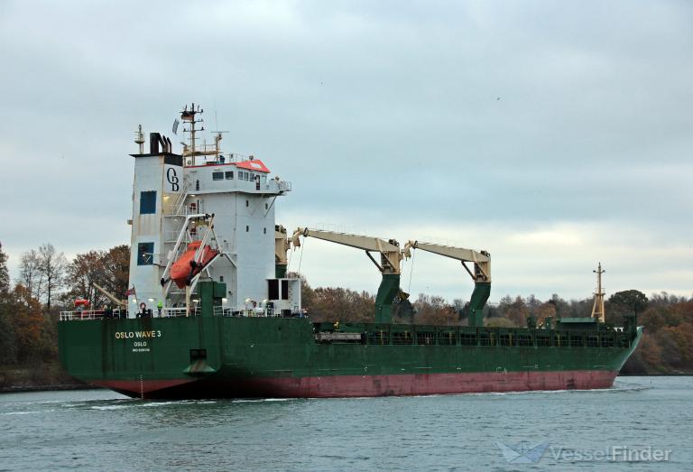 OSLO WAVE 3, General Cargo Ship - Scheepsdetails en huidige positie - IMO 9208198 - VesselFinder