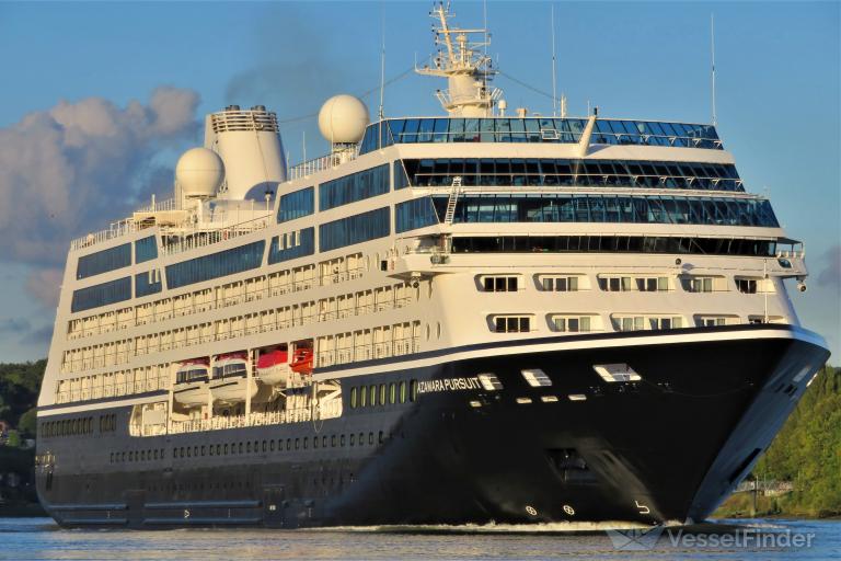 AZAMARA PURSUIT, Passenger (Cruise) Ship - Details and current position ...