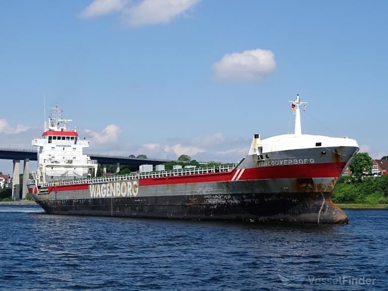 VANCOUVERBORG, General Cargo Ship - Detalles del buque y posición ...