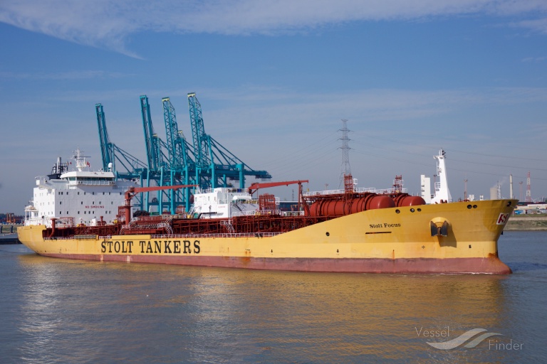 STOLT FOCUS, Chemical/Oil Products Tanker - Schiffsdaten und aktuelle Position - IMO 9214305 ...