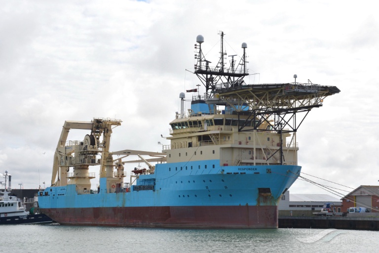 RESPONDER, Cable Layer - Details and current position - IMO 9215206 ...