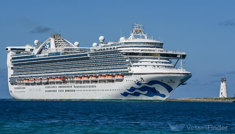 CARIBBEAN PRINCESS, Passenger (Cruise) Ship - Details and current ...