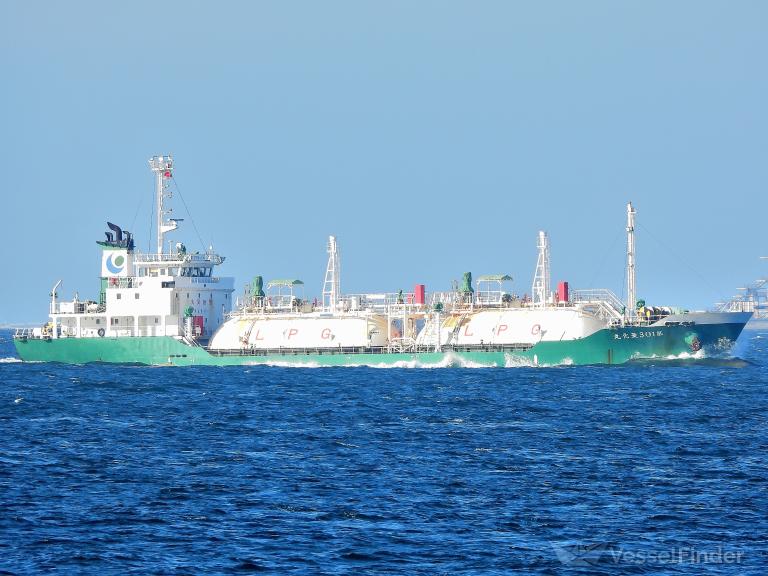 RYOKA MARU NO.103, LPG Tanker - Details and current position - IMO ...