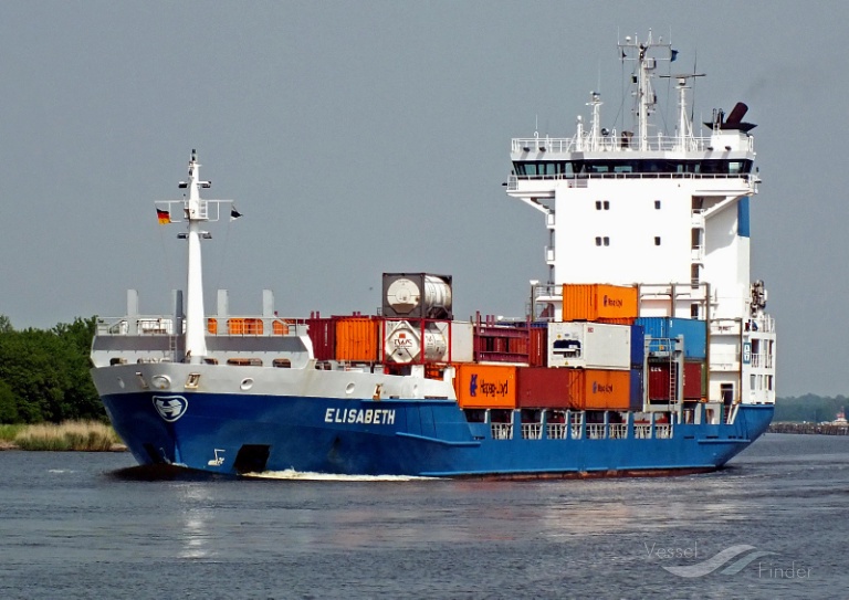 ELISABETH, Container Ship - Details and current position - IMO 9219862 ...