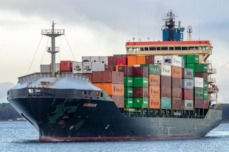 HARRISON, Container Ship - Details and current position - IMO 9220079 ...