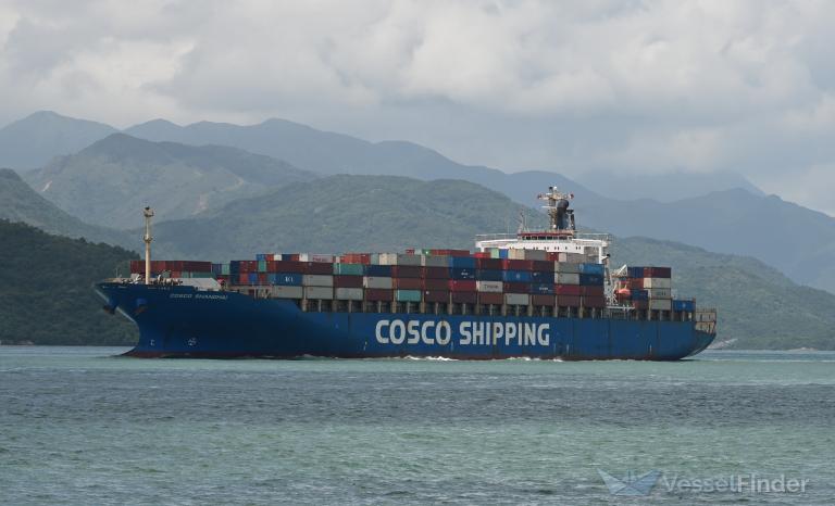 COSCO SHANGHAI, Container Ship - Details and current position - IMO ...
