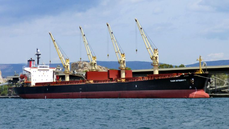 THOR INTEGRITY, Bulk Carrier - Details and current position - IMO ...