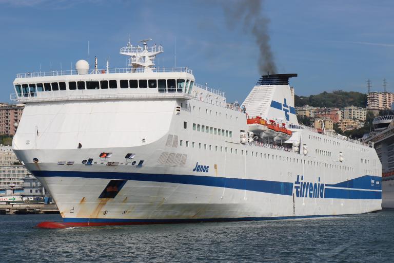 JANAS, Passenger/Ro-Ro Cargo Ship - Dettagli della nave e posizione ...