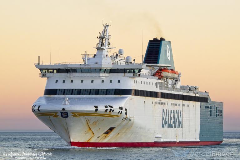 VISBORG, Passenger/Ro-Ro Cargo Ship - Details and current position ...