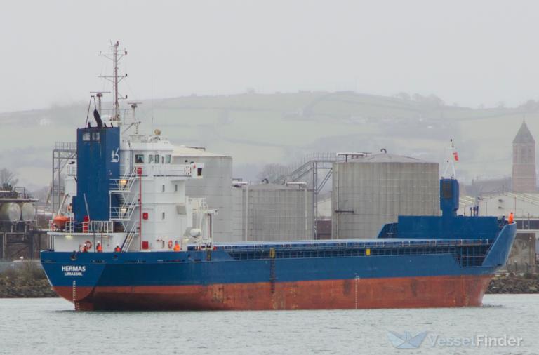 HERMAS, General Cargo Ship - Details and current position - IMO 9224166 ...