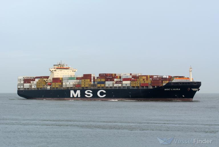 MSC LAURA, Container Ship - Scheepsdetails en huidige positie - IMO ...
