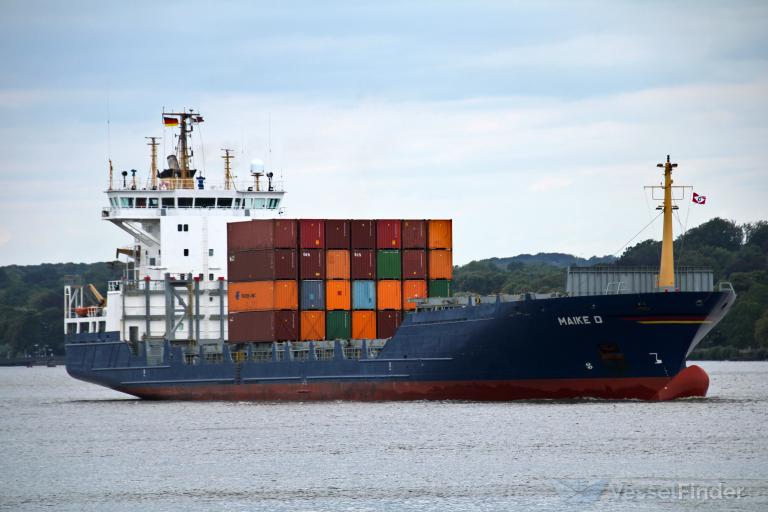 MAIKE D, Container Ship - Details and current position - IMO 9226372 ...
