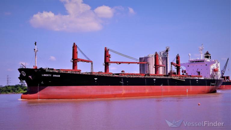 LIBERTY GRACE, Bulk Carrier - Details and current position - IMO ...