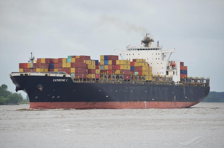 CATHERINE C, Container Ship - Λεπτομέρειες πλοίου και τρέχουσα θέση ...