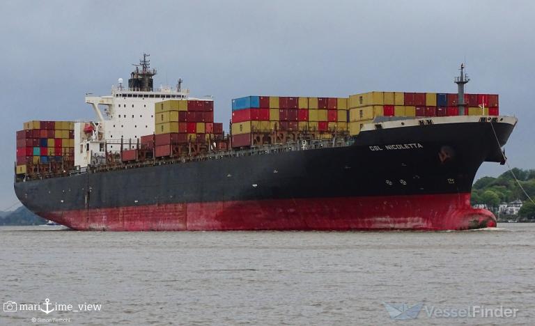 GSL NICOLETTA, Container Ship - Details and current position - IMO ...