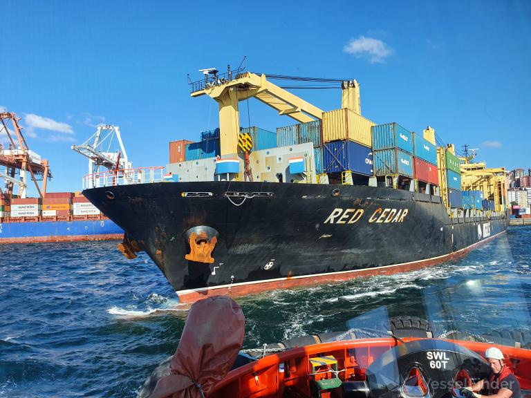 RED CEDAR, General Cargo Ship - Details and current position - IMO ...