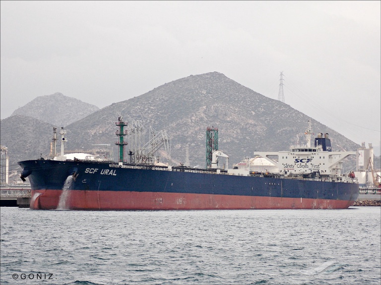 SCF URAL, Crude Oil Tanker - Scheepsdetails en huidige positie - IMO 9231509 MMSI 636011494 ...