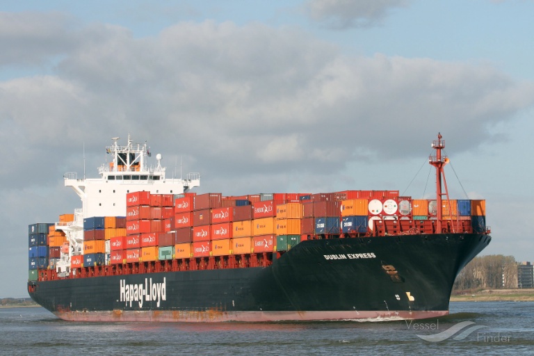 DUBLIN EXPRESS, Container Ship - Details and current position - IMO ...