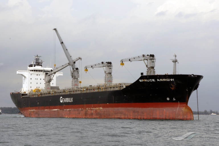 SPRUCE ARROW, General Cargo Ship - Данные судна и текущее положение ...