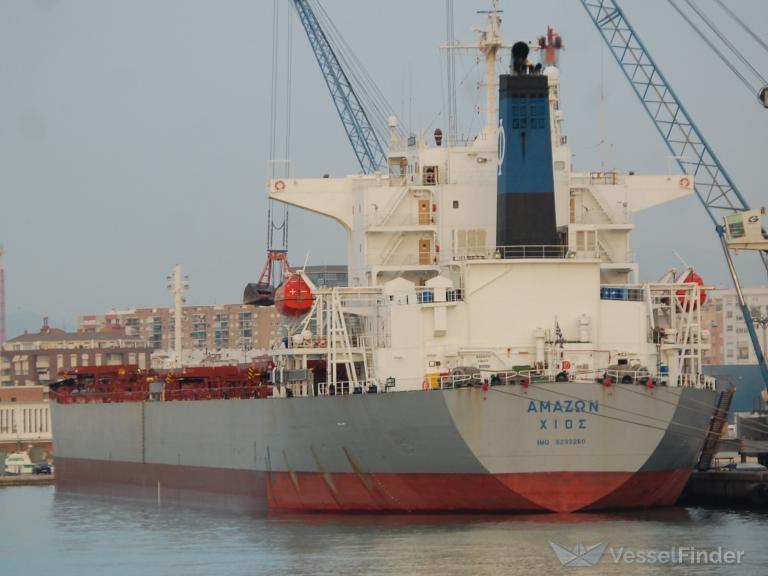 AMAZON, Bulk Carrier - Details and current position - IMO 9233260 ...