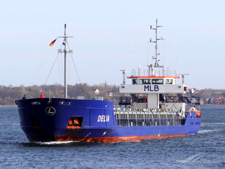 DELIA, General Cargo Ship - Details and current position - IMO 9234317 ...