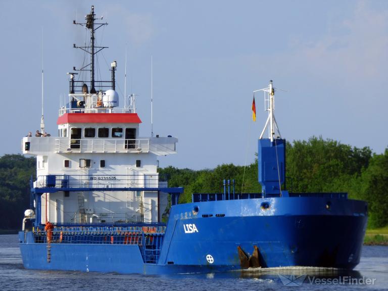 LISA, General Cargo Ship - Details and current position - IMO 9235505 ...