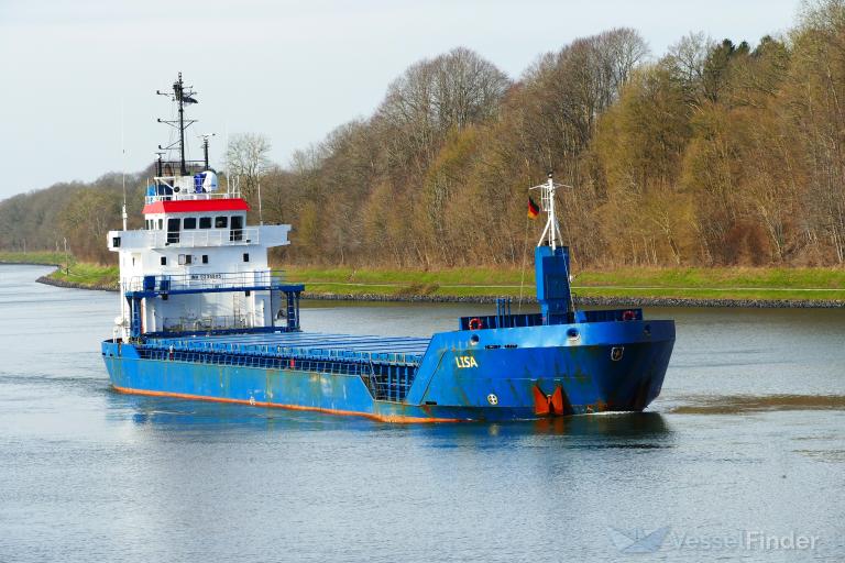 LISA, General Cargo Ship - Details and current position - IMO 9235505 ...