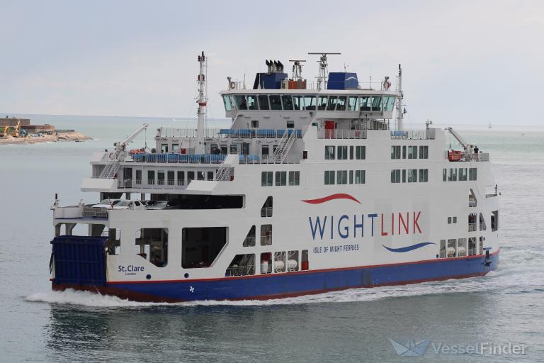ST CLARE, Passenger/Ro-Ro Cargo Ship - Details and current position ...