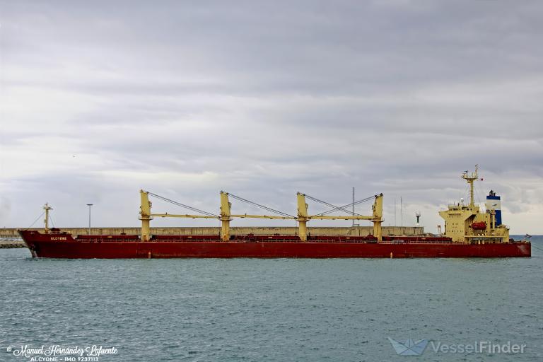 ALCYONE I, Bulk Carrier - Details and current position - IMO 9237113 ...