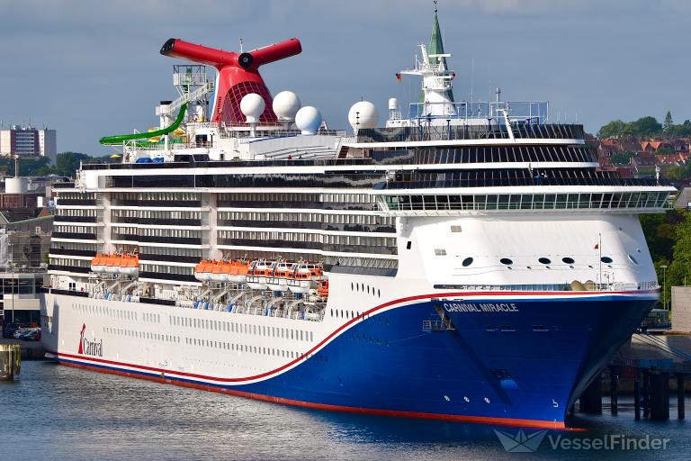 CARNIVAL MIRACLE, Passenger (Cruise) Ship - Details and current ...