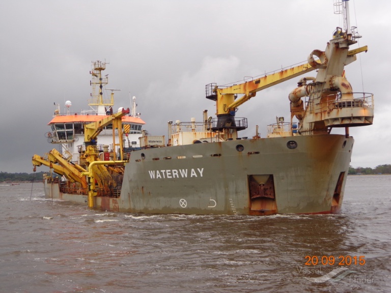 WATERWAY, Hopper Dredger - Scheepsdetails en huidige positie - IMO ...