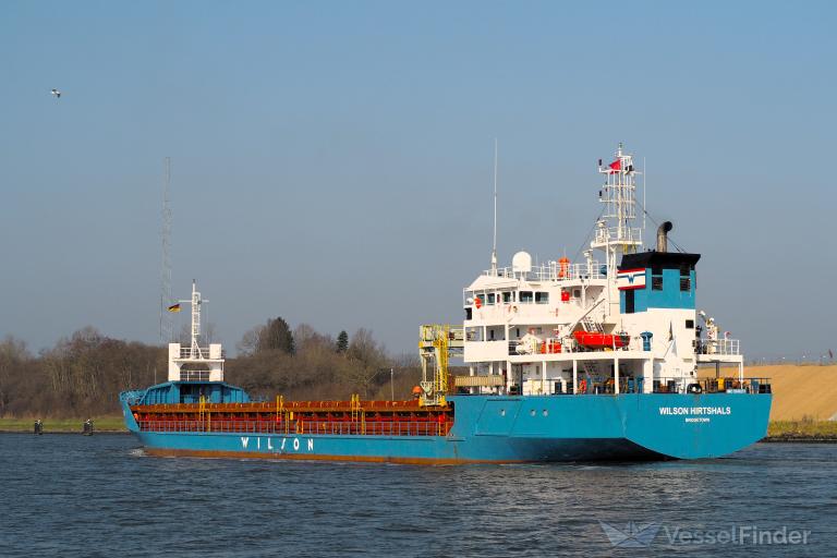 WILSON HIRTSHALS, General Cargo Ship - Details and current position ...