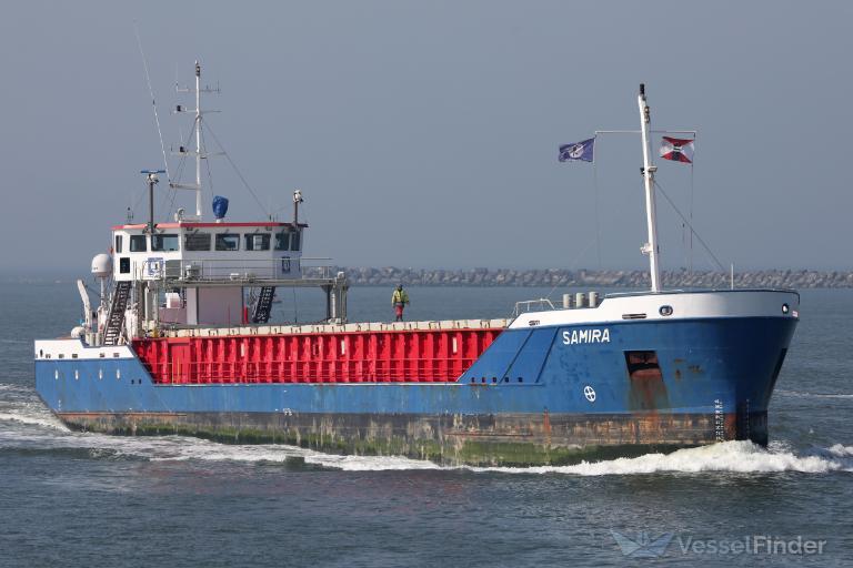 SAMIRA, General Cargo Ship - Details and current position - IMO 9240744 ...