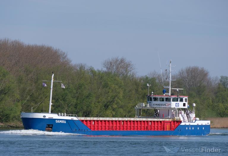 SAMIRA, General Cargo Ship - Details and current position - IMO 9240744 ...