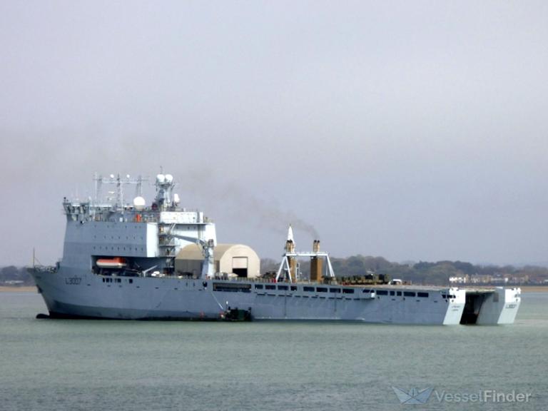 RFA LYME BAY, Vessel (function unknown) - Details and current position ...