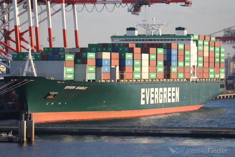 EVER EAGLE, Container Ship - Details and current position - IMO 9241310 - VesselFinder