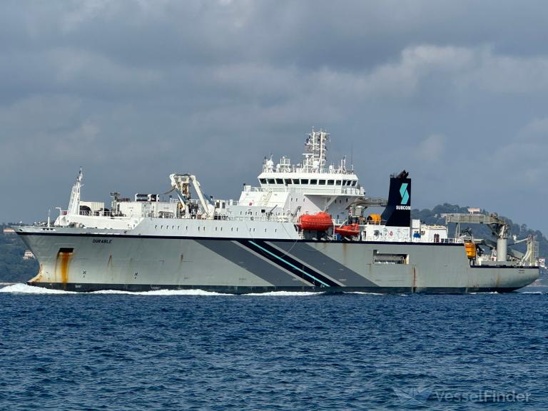 DURABLE, Cable Layer - Details and current position - IMO 9242376 ...