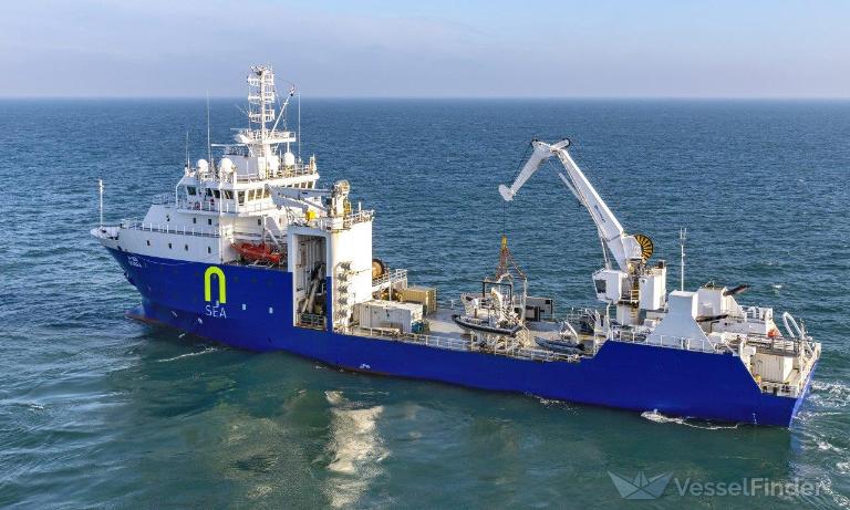 NSEA GEOSEA, Research Vessel - Details and current position - IMO ...
