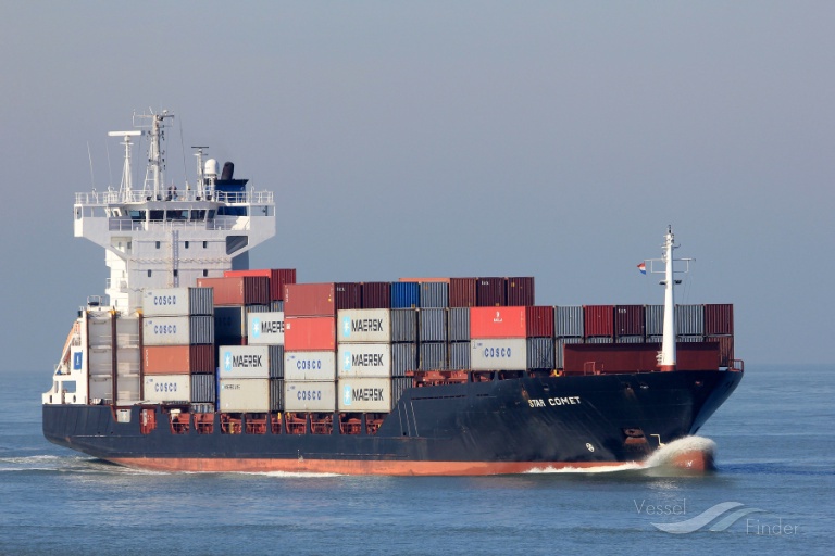 STAR COMET, Container Ship - Details and current position - IMO 9242596 - VesselFinder