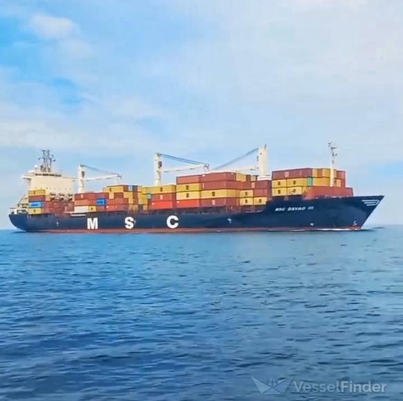 MSC DAVAO III, Container Ship - Details and current position - IMO ...