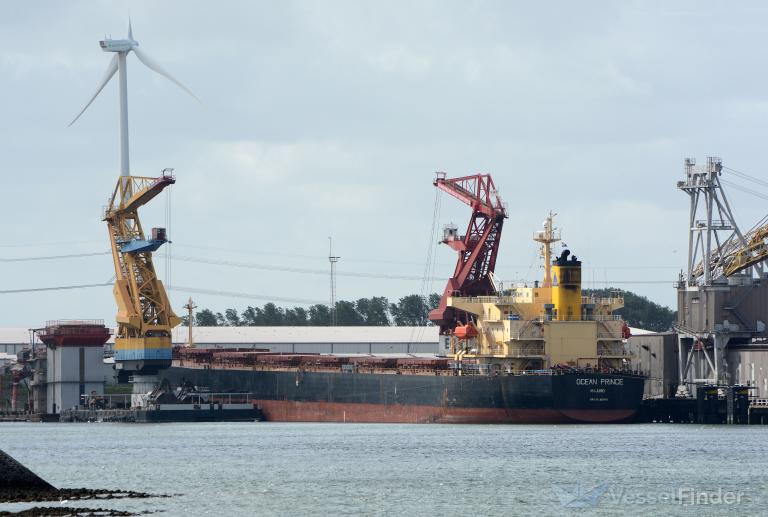 OCEAN PRINCE, Bulk Carrier - Details and current position - IMO 9244908 ...