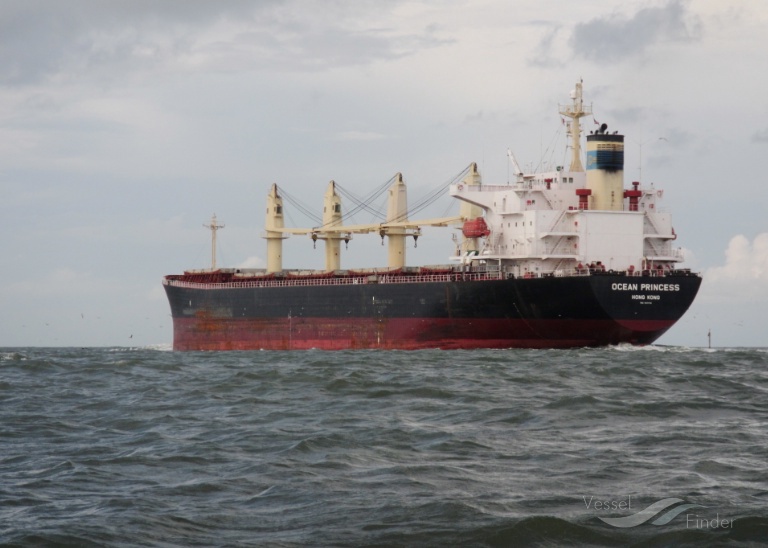 OCEAN PRINCESS, Bulk Carrier - Details and current position - IMO ...