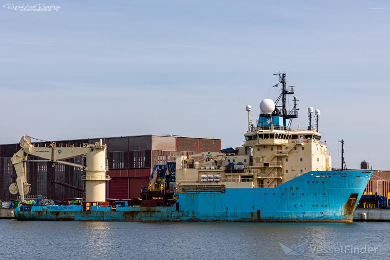 MAERSK ACHIEVER, Offshore Tug/Supply Ship - Details and current ...